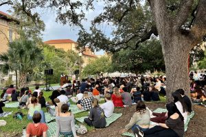 UT Students Practice Mindfulness at Poetry on the Pond - Reporting ...